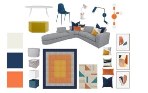 Project Reveal: Colorful, Fun, Kids' Basement - Cristina Isabel Design